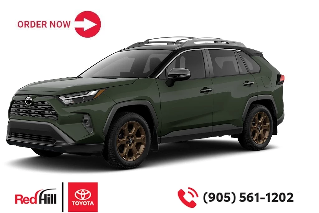 New 2025 Toyota RAV4 HYBRID Woodland - Two Tone - CarsAndCars.ca